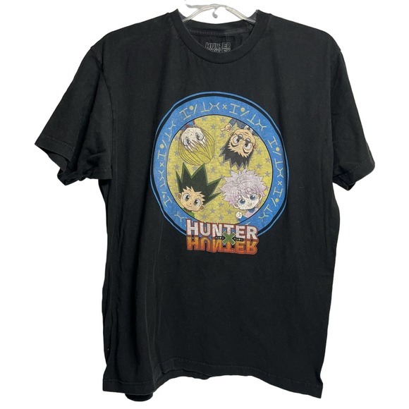 Hunter | Shirts | Hunter X Hunter Shirt Mens Large Black Anime Manga ...